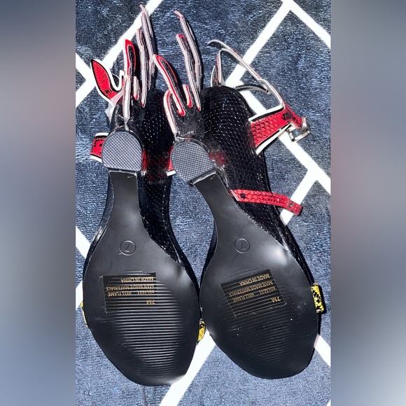 Cape Robbin | Shoes | Cape Robbin Womens Sexy Flame Accent Heel Wedge ...